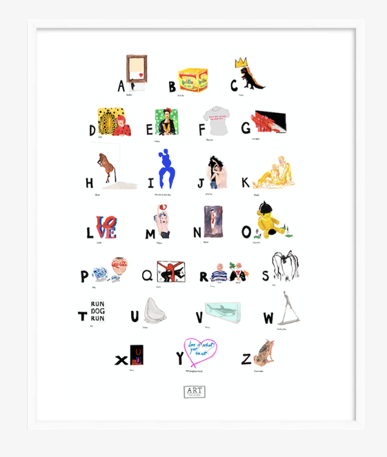 Contemporary Art ABC Print Limited Edition – The Letters NYC